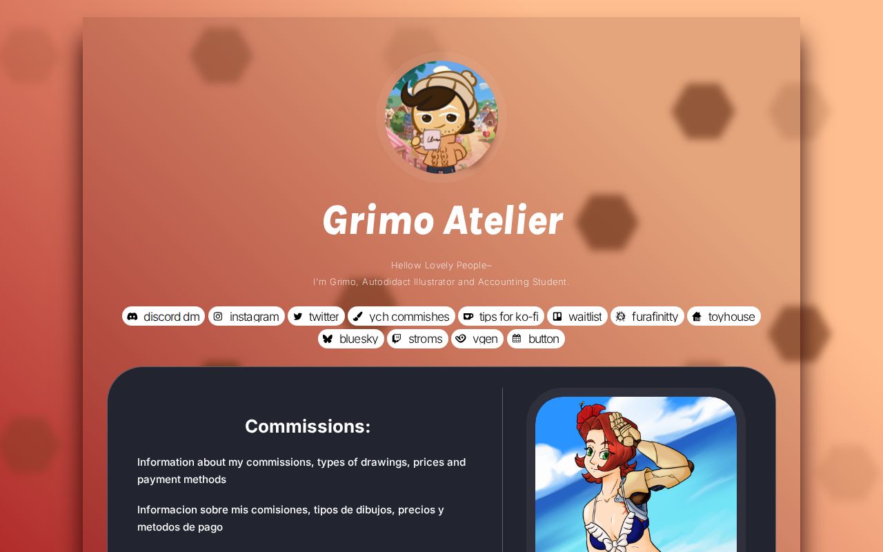 Grimo Atelier Commissions